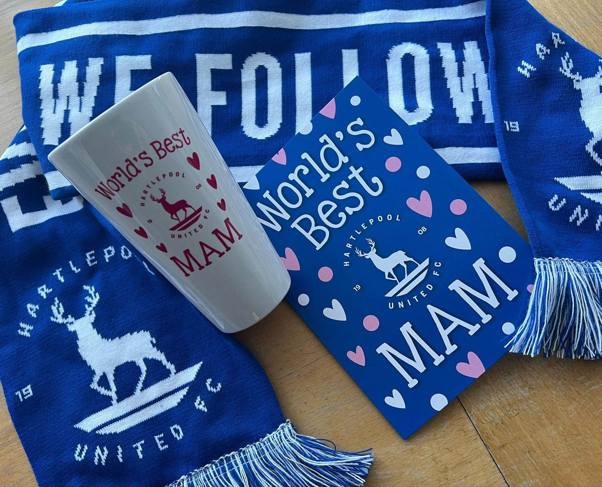 "World's Best Mam" Latte Mug – Pools Retail